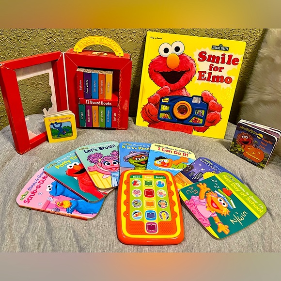 Sesame Street | Toys | 23pc Sesame Street Books Bundle Mini Book Block ...